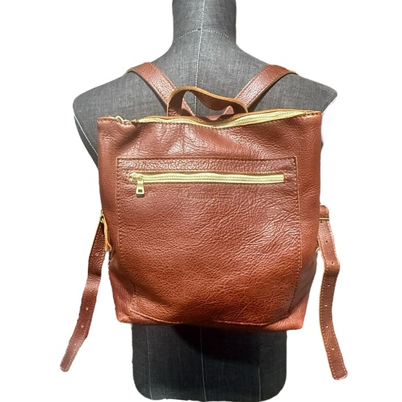 Portland Leather | Bags | Portland Leather Goods Nutmeg Tote Backpack ...